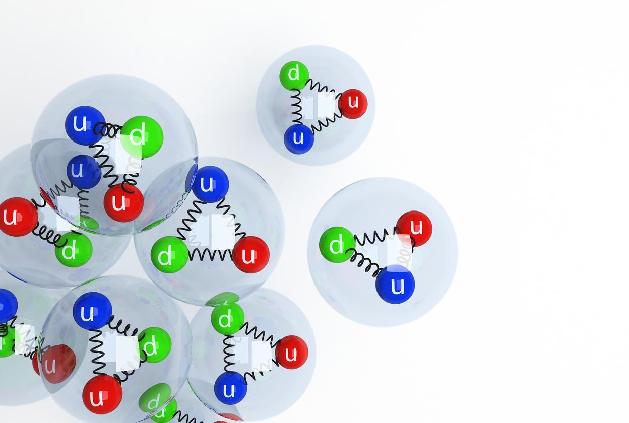 Bygg protoner och neutroner – fysik åk 7,8,9